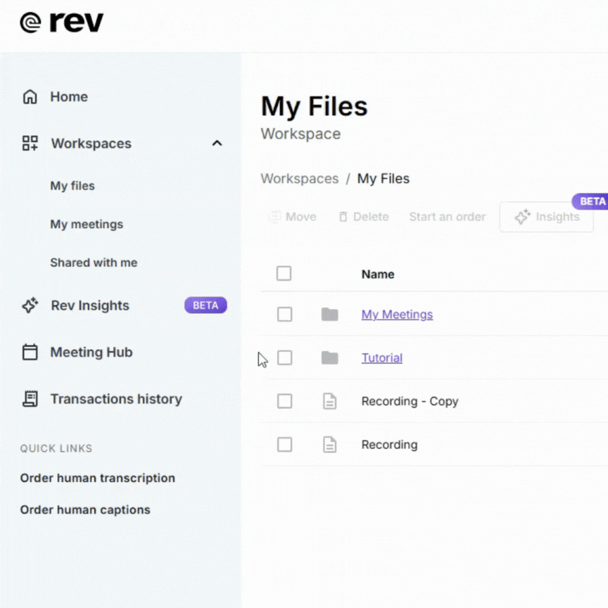 Placing An Order – Rev.com Help Center